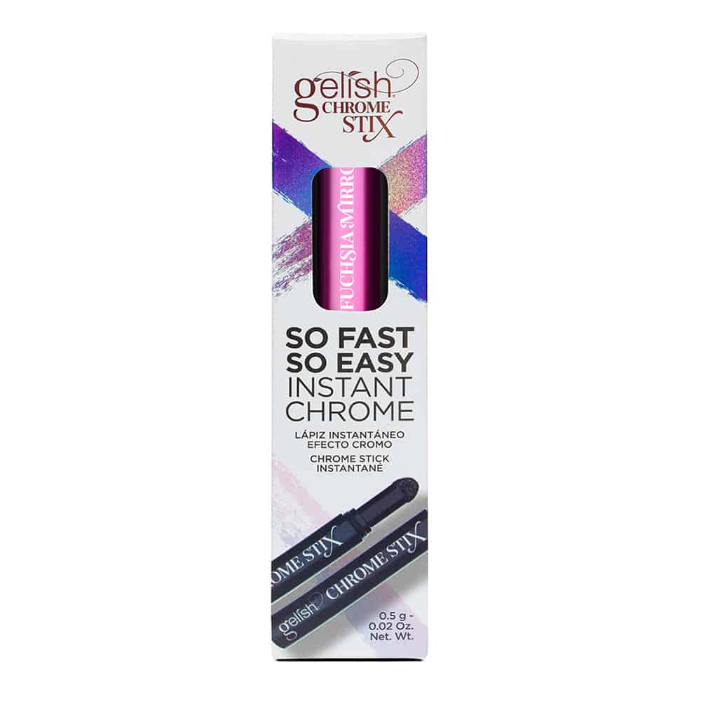 Gelish Chrome Stix Review | Easy & Fast Chrome Finish by Gelish